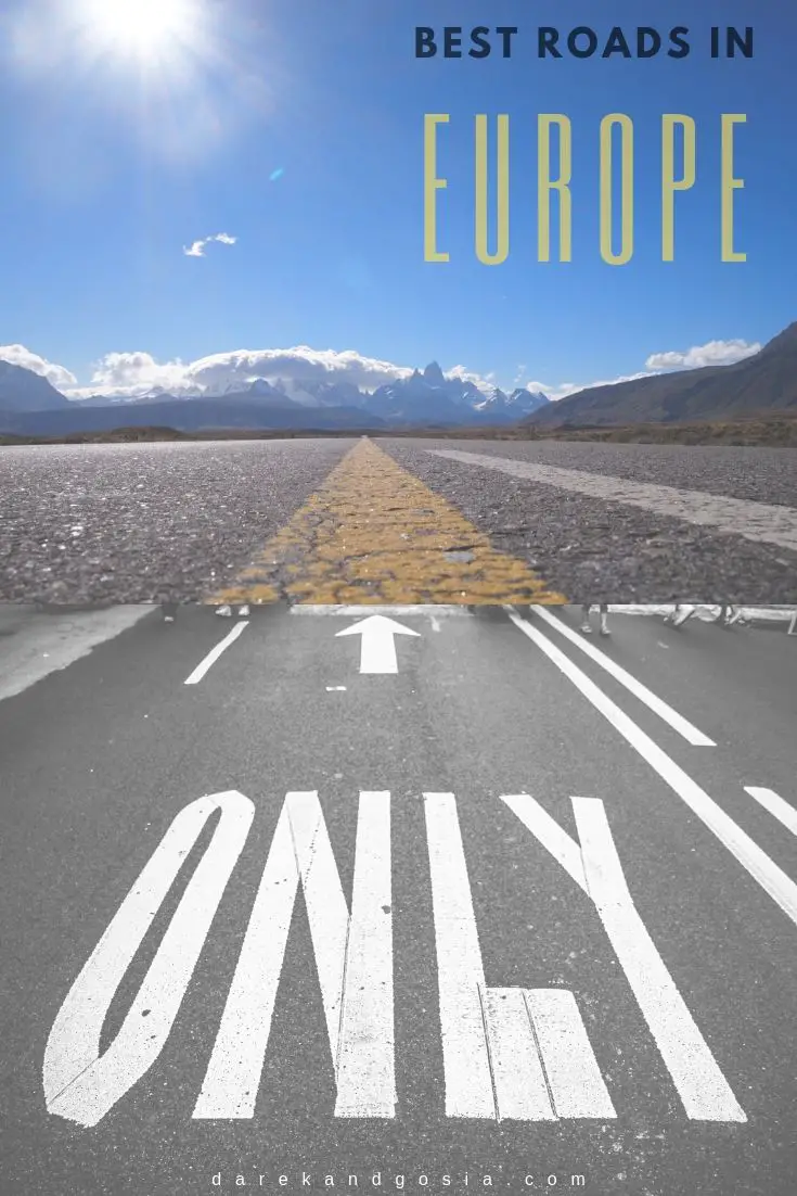 Most beautiful drives in Europe - TOP 15 scenic routes!