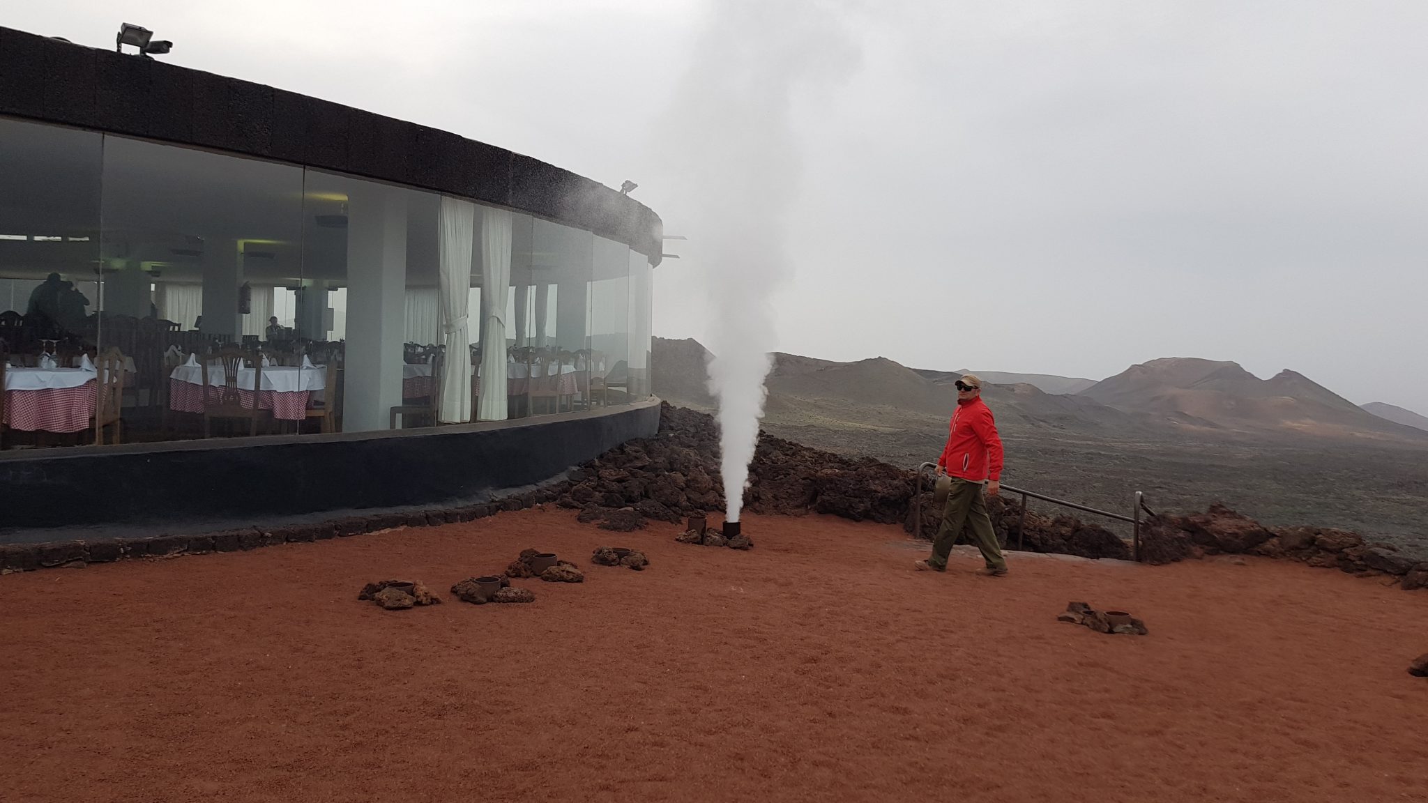 Timanfaya National Park & El Diablo restaurant in Lanzarote!